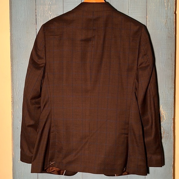 Lineage | Suits & Blazers | Lineage Dark Taupe Suit Slim Fit Jacket 4 R ...